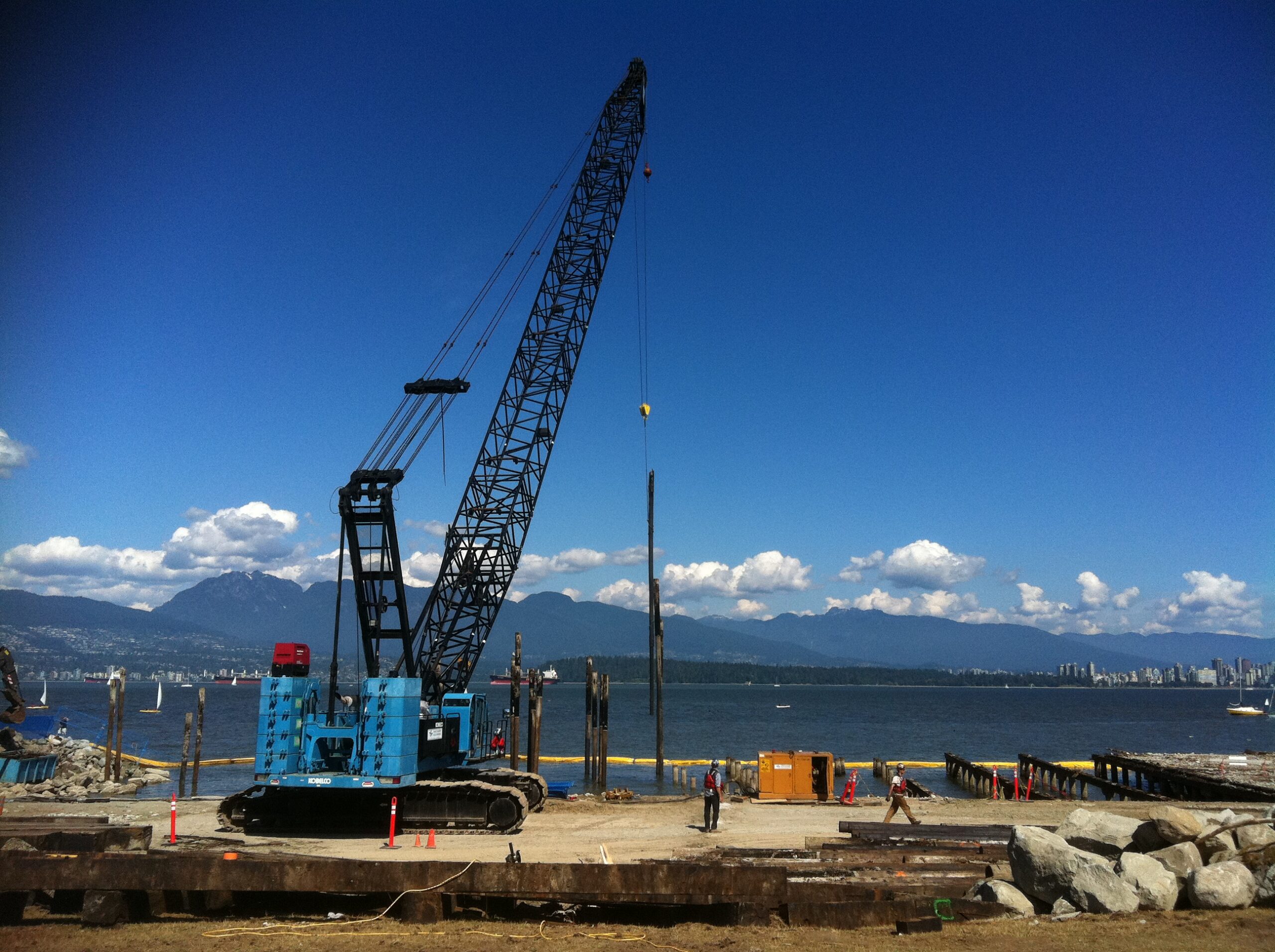 Jericho Wharf Demolition – VanPile