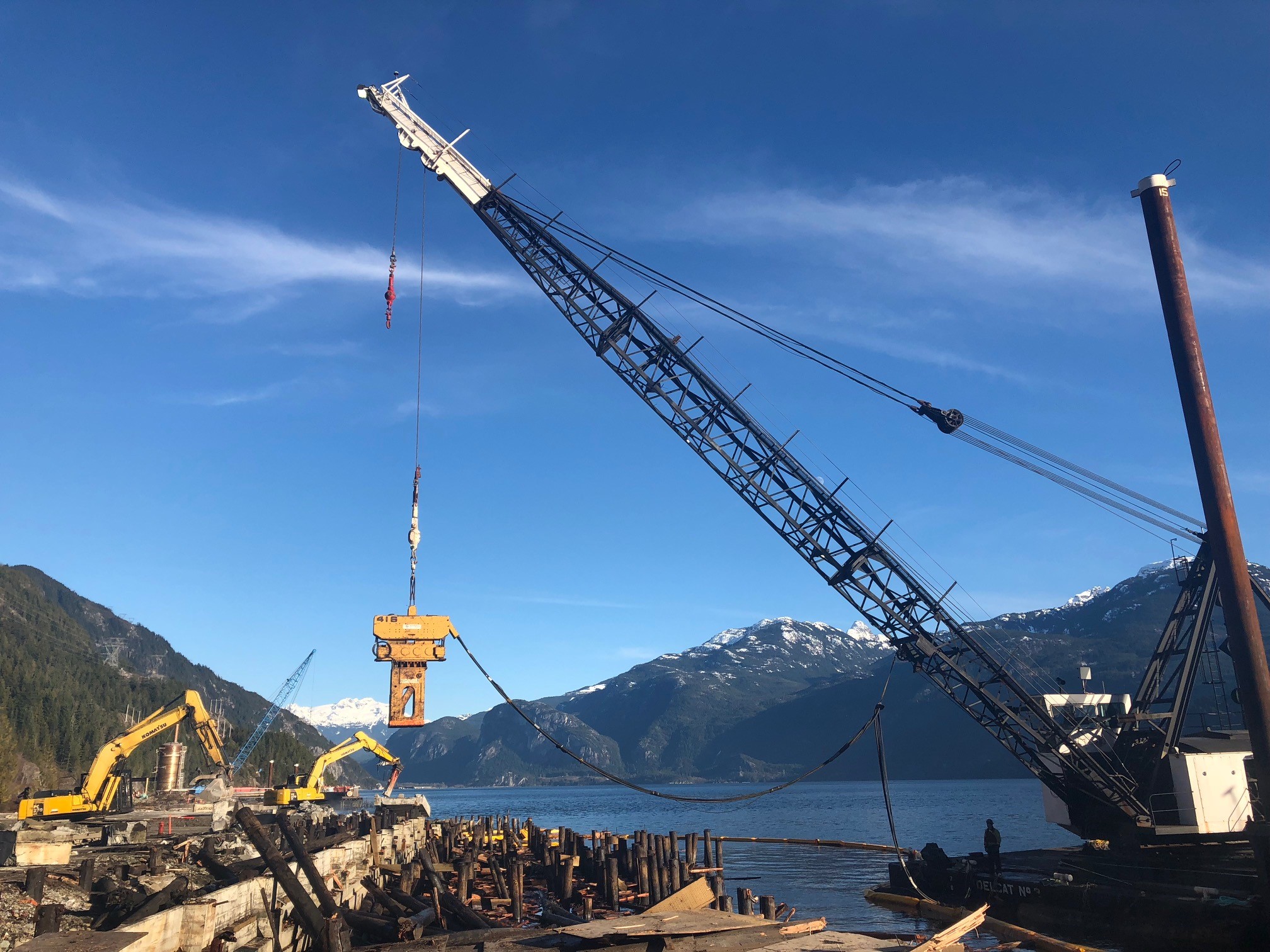 Woodfibre Marine Demolition – VanPile